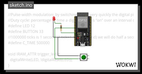 Wokwi Online ESP32 STM32 Arduino Simulator