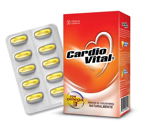 Cardio Vital 30 Capsula Distribuidor De Farmamedica Sa
