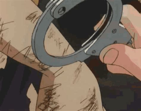 Handcuffs Arrested  Handcuffs Arrested Anime Discover And Share S