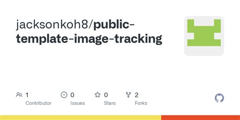 GitHub Jacksonkoh Public Template Image Tracking