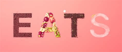 Eats Food Typography On Behance