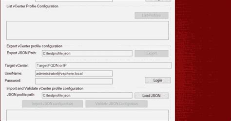 Configure Vcenter 7 Profile From Powershell Gui Vgeek Tales From Real It System