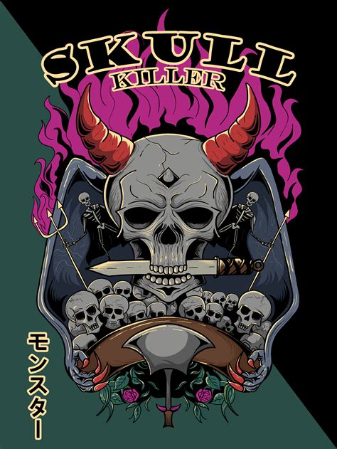 Skull Killer On Behance Behance