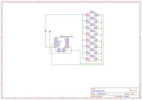ws2812b esp8266 platform for creating and sharing projects oshwlab