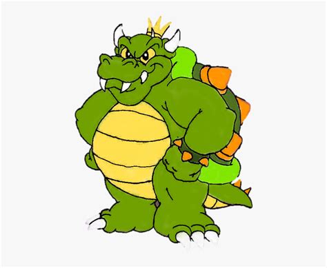 Mario Bros King Koopa Hd Png Download Kindpng