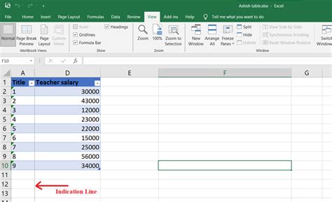 Freeze Rows And Columns In Excel