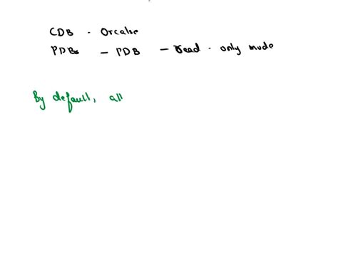 solved what happens by default after restarting a cdb by default all