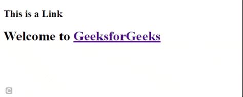 Difference Between Normal Links And Active Links Geeksforgeeks