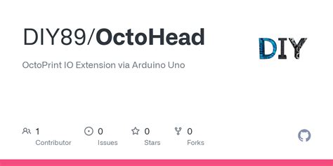 Github Diy89octohead Octoprint Io Extension Via Arduino Uno