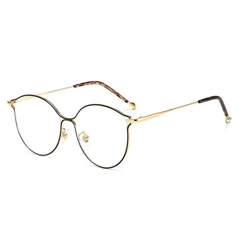 Yooske Brand Cat Eye Glasses Frames Women Trendy M Vicedeal