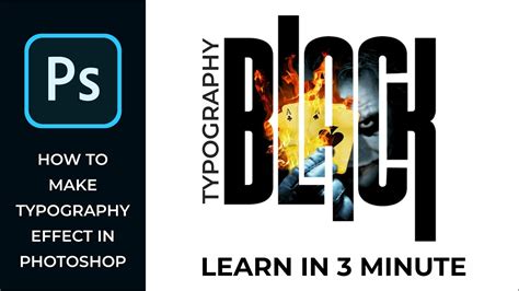 mastering typography effects in photoshop photoshop tutorial” youtube