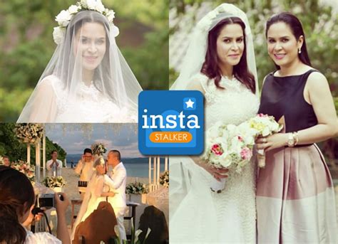 Look Jinkee Pacquiaos Twin Janet Jamora Marries Ex Pbb Housemate Tibo