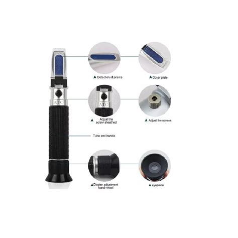 Handheld Refractometer 0 100 Salinity Meter Indian Online