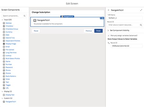 visual workflow how to redirect to url from flow with invocable apex