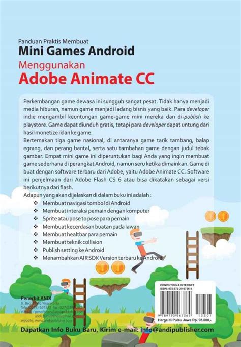 Jual Buku Panduan Praktis Membuat Mini Games Android Menggunakan Adobe