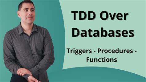 Tdd Over Databases