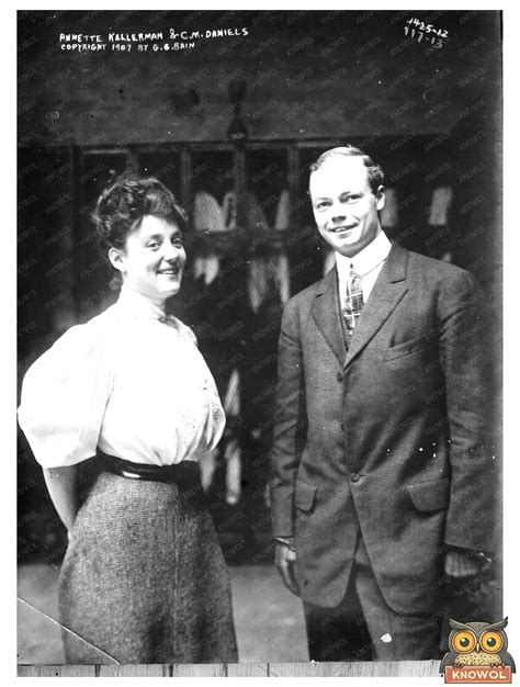 Pioneering Swimmer Annette Kellerman 1907 Knowol