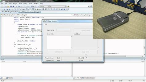 Rfid Nfc And Mifare Programming Visual C Windows Source Code