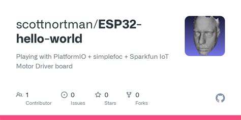 Github Scottnortmanesp32 Hello World Playing With Platformio