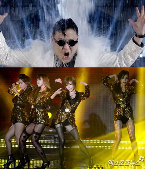 싸이 젠틀맨 1억뷰 효과 마더 파더 젠틀맨에 브아걸도 러브콜