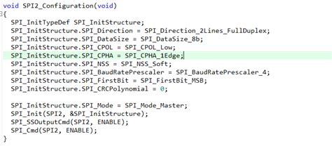Stm32f103302 Spi3 接口使用例程 程序员大本营