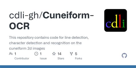 Github Cdli Gh Cuneiform Ocr This Repository Contains Code For Line