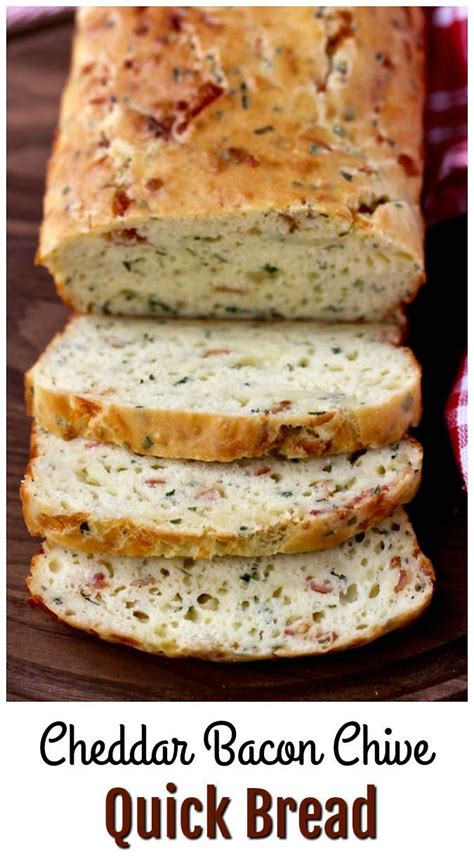 Cheddar Bacon Chive Quick Bread Artofit