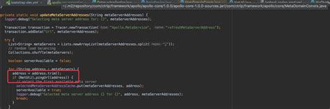 apollo client 有个bugapollo meta配置多个地址会报没有可用服务 Issue apolloconfig apollo GitHub