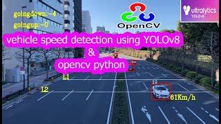 yolov8 vehicle speed detection | vehicle speed detecti... | Doovi