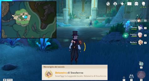Genshin Impact Guida A Deianeira Di Snezhevna Mini Boss E Achievement