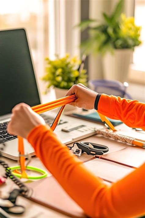 Close Ups Of Elderly Hands Navigating Touchscreen Devices Stock Illustration Illustration Of