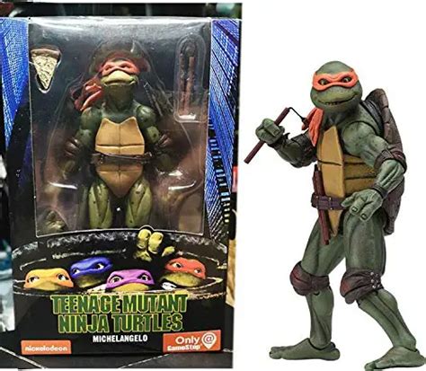 اسباب بازی های لاک پشت های نینجا نوجوان Tmnt چهره های اکشن لاک پشت