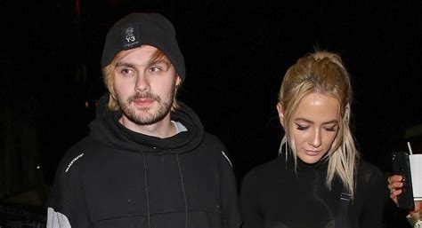 Michael Clifford And His Fiancée Crystal Leigh Share Sweet Pda In Los