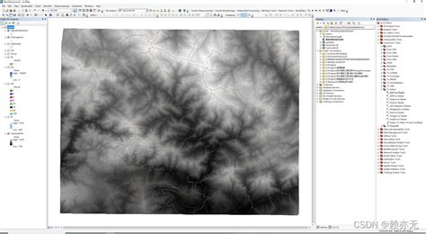【arcgis】10 流域水系提取 Arcgis Csdn专栏