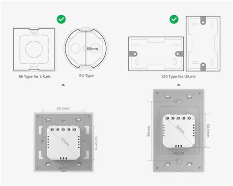 Sonoff Perú Sonoff Tx Ultimate Smart Touch Wall Switch