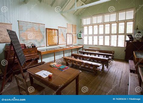 Old Australian Classroom Editorial Stock Image Image Of Concept 76285634