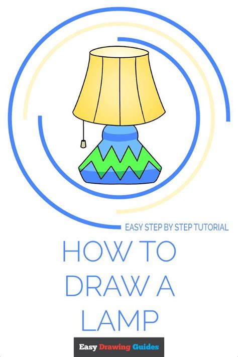 How To Draw A Lamp Really Easy Drawing Tutorial Easy Drawings Drawing Tutorial Easy