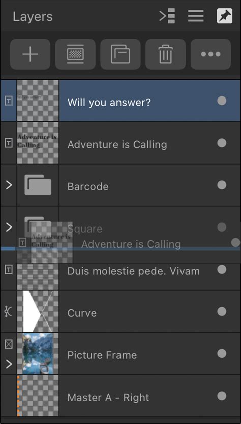 Arrangemanage Layers