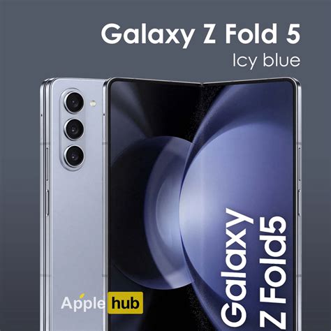 Смартфон Samsung Galaxy Z Fold5 12 ГБ | 1 ТБ (Голубой | Icy Blue ...