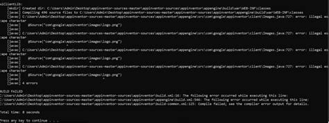 Error While Building App Inventor Using Ant Open Source Development Mit App Inventor Community