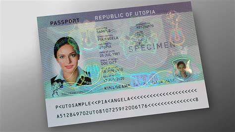 Kinegram For Passport Protection And Passport Authentication