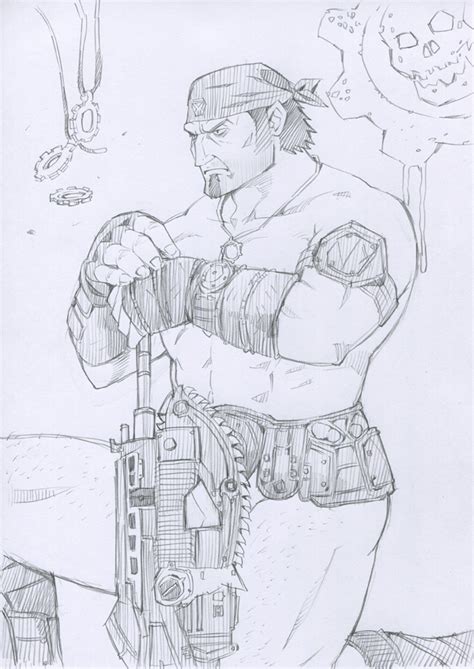 Rule 34 Black And White Gears Of War Male Male Only Marcus Fenix 1291759