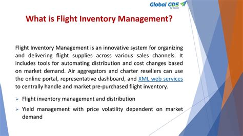 PPT Flight Inventory Management PowerPoint Presentation Free