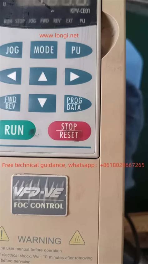 User Manual Guide For Delta Vfd Ve Series Longi