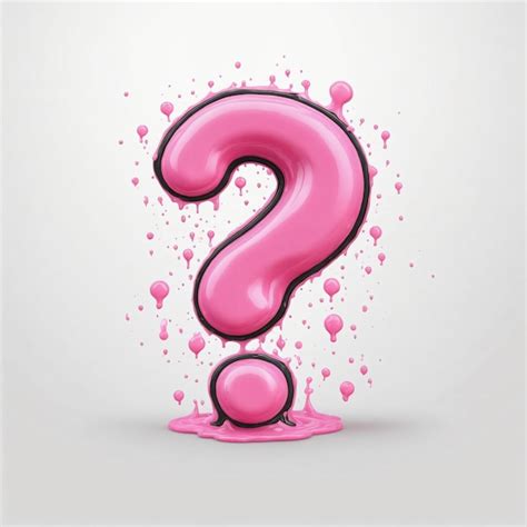 premium photo 3d question mark icon sign or ask faq and qa answer