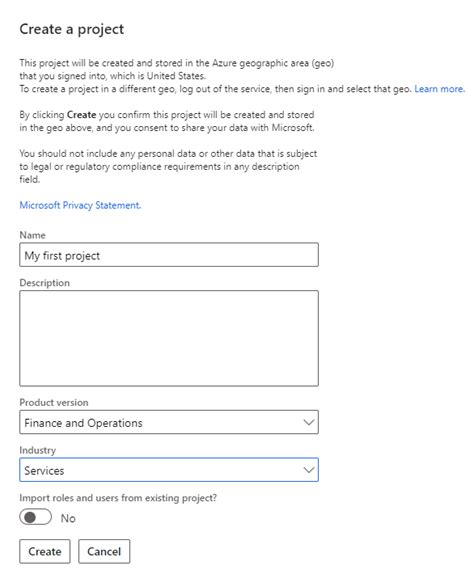 How To Create A New D365fo Cloud Hosted Environment