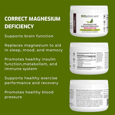 Bioptimizers Magnesium Breakthrough Drink Raspberry Lemonade 8