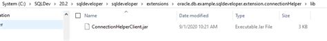 Creating Oracle Connectionsfrom Outside Of SQL Developer