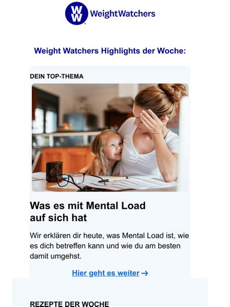 weightwatchers uk mit 3 tipps mental load verringern und alltagsstress