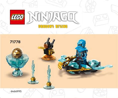 Lego Instructions For Set Nya S Dragon Power Spinjitzu Drift Ninjago Dragon Power Spinjitzu